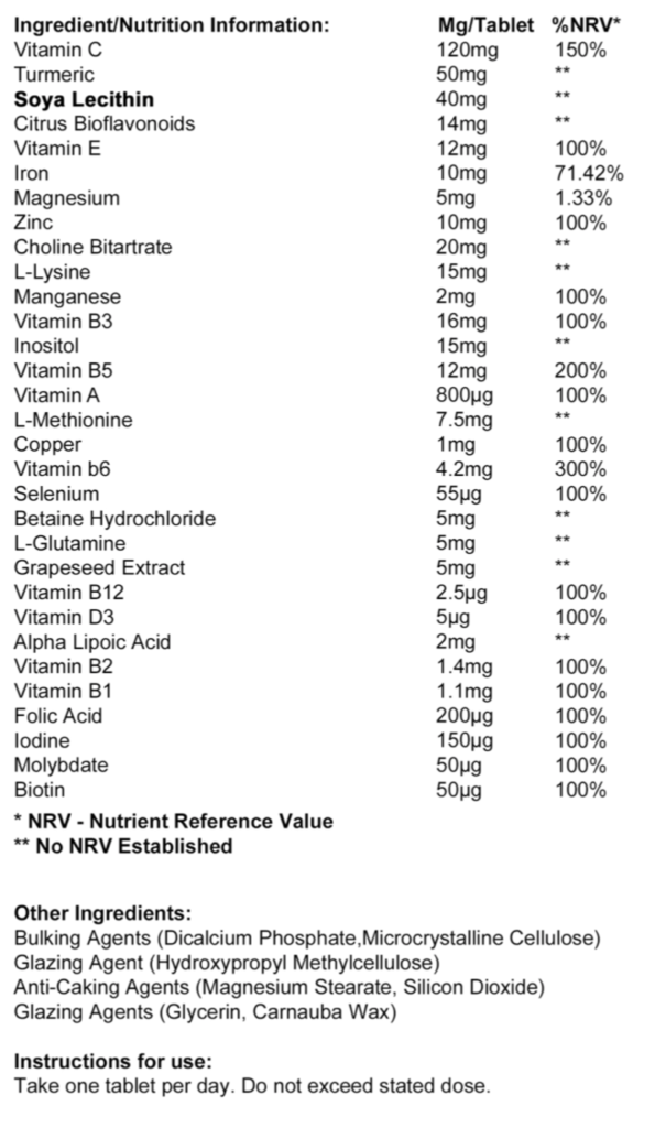 Multivitamin Formula Pro – IvitaSana™ DE
